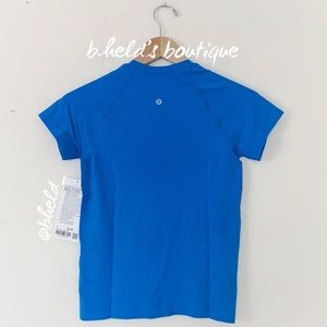 lululemon athletica | Tops | Lululemon Swiftly Tech Short Sleeve Shirt 2 Race Length Poolside ...